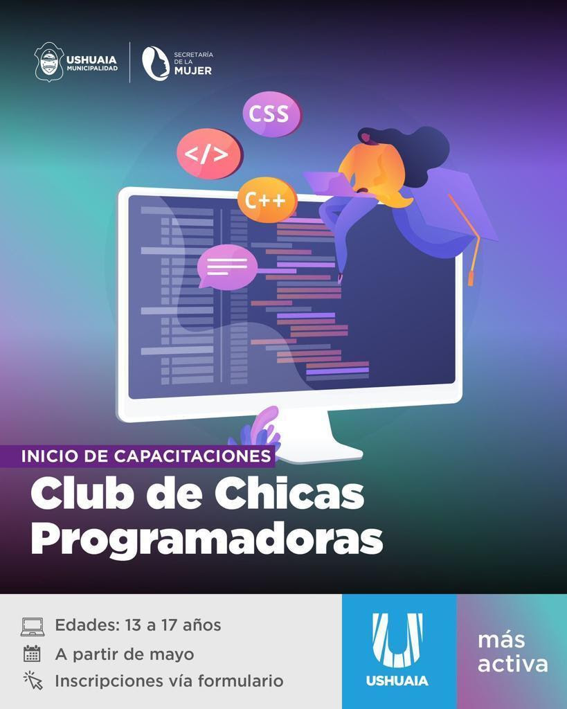 Secretaría de la Mujer COMIENZA LA SEGUNDA EDICIÓN DEL “CLUB DE CHICAS PROGRAMADORAS” - La Licuadora